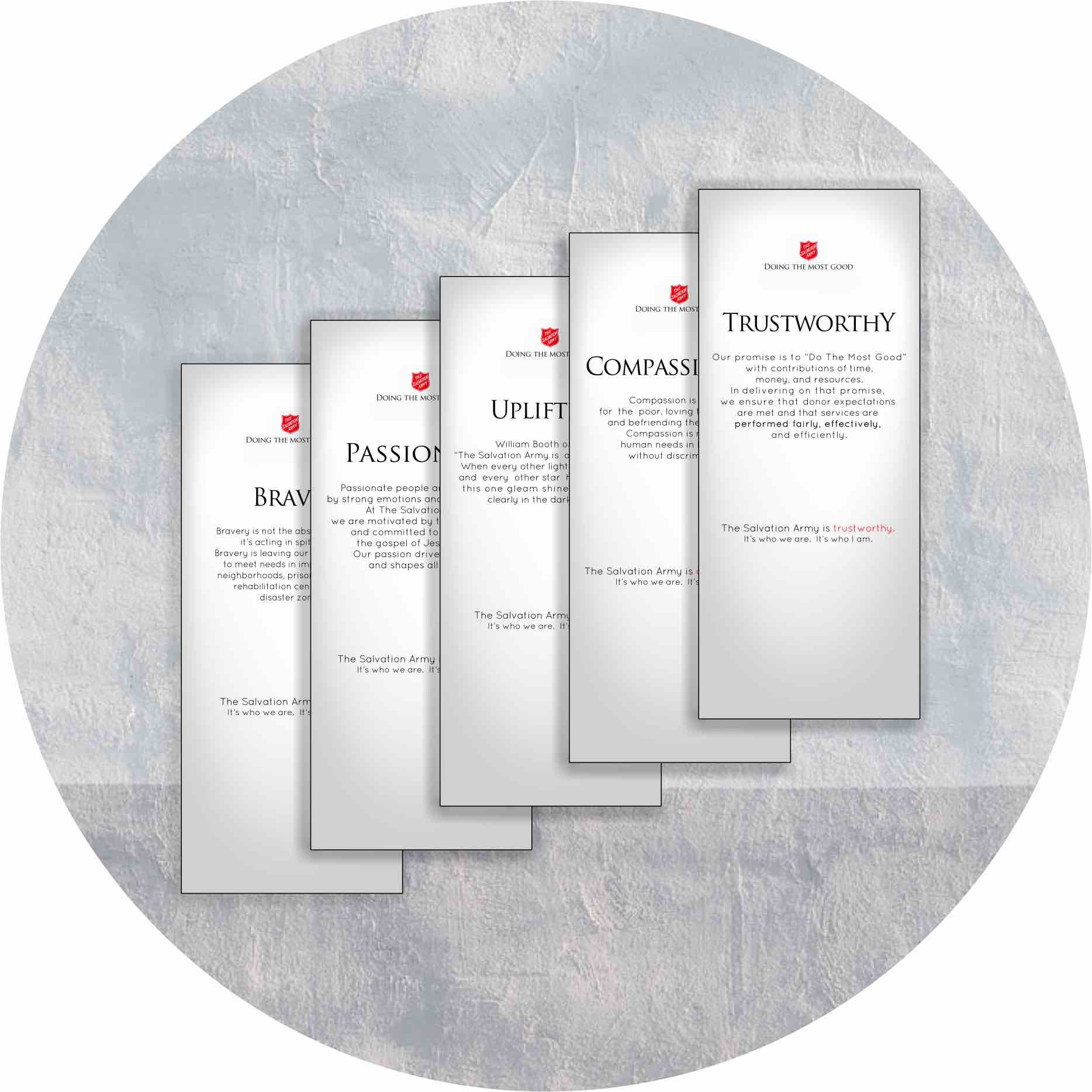 Core Value Signs - Salvo Designs